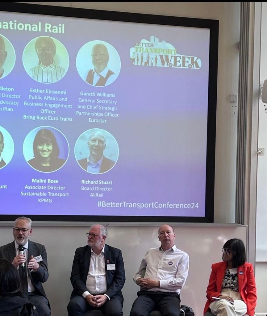 ALLRAIL Board Director Richard Stuart was a speaker in the panel ...