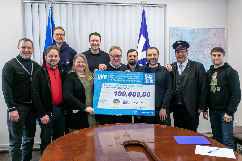 Global Ukraine Rail Task Force Heads to Ukraine to Hand Over 1st ...